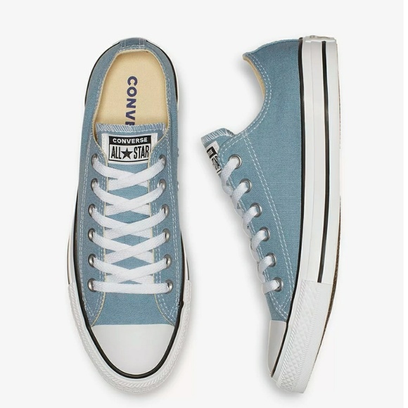 Converse | Shoes | Nwt Converse Chuck Taylor All Star Blue Low Top ...